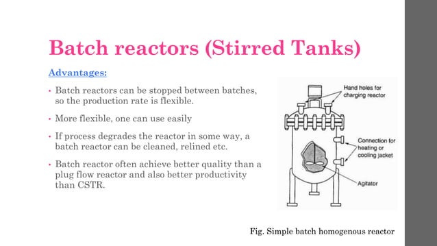 Types of reactor | PDF | Chemistry | Science