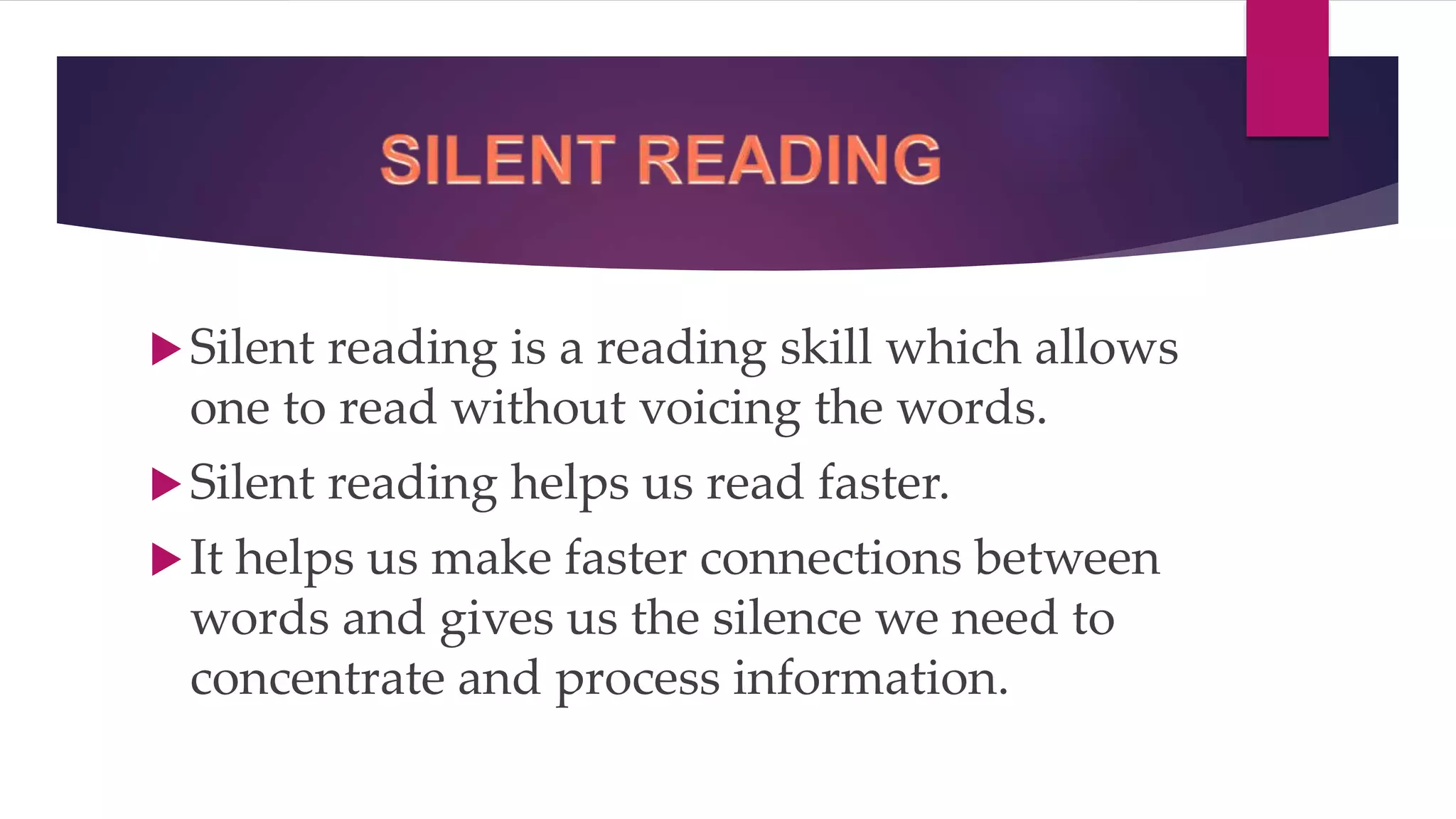 Types of reading | PPTX