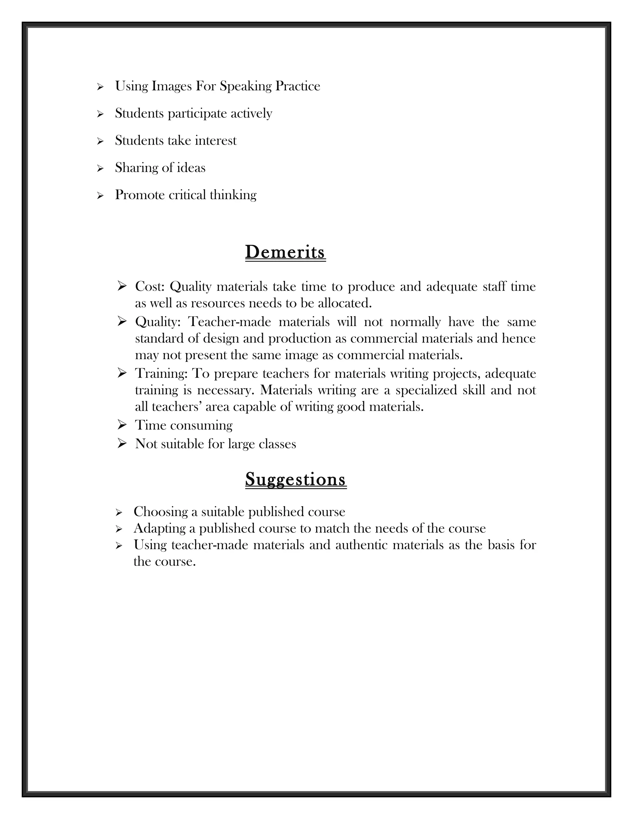 Types of reading material | DOC