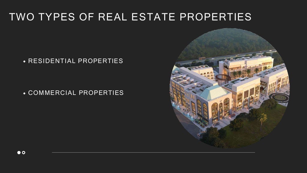 Types of Real estate properties | PPTX