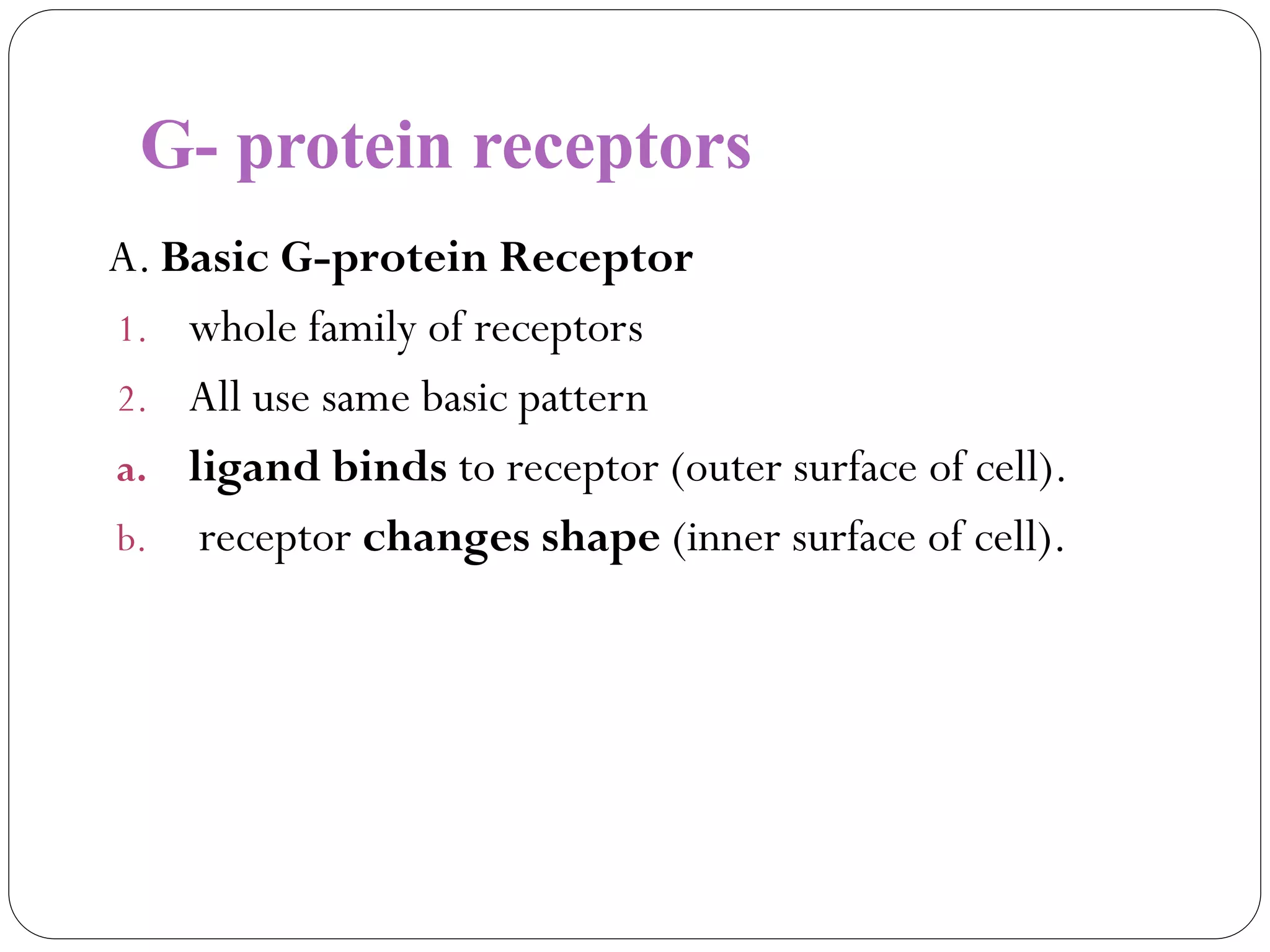 TYPES OF RECEPTORS | PPT