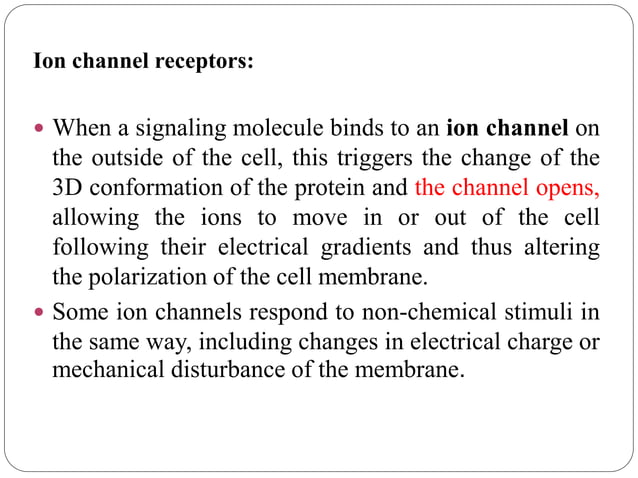 TYPES OF RECEPTORS | PPT