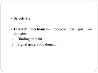 TYPES OF RECEPTORS | PDF