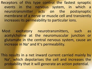 Types of receptor signal transduction pathways | PPTX
