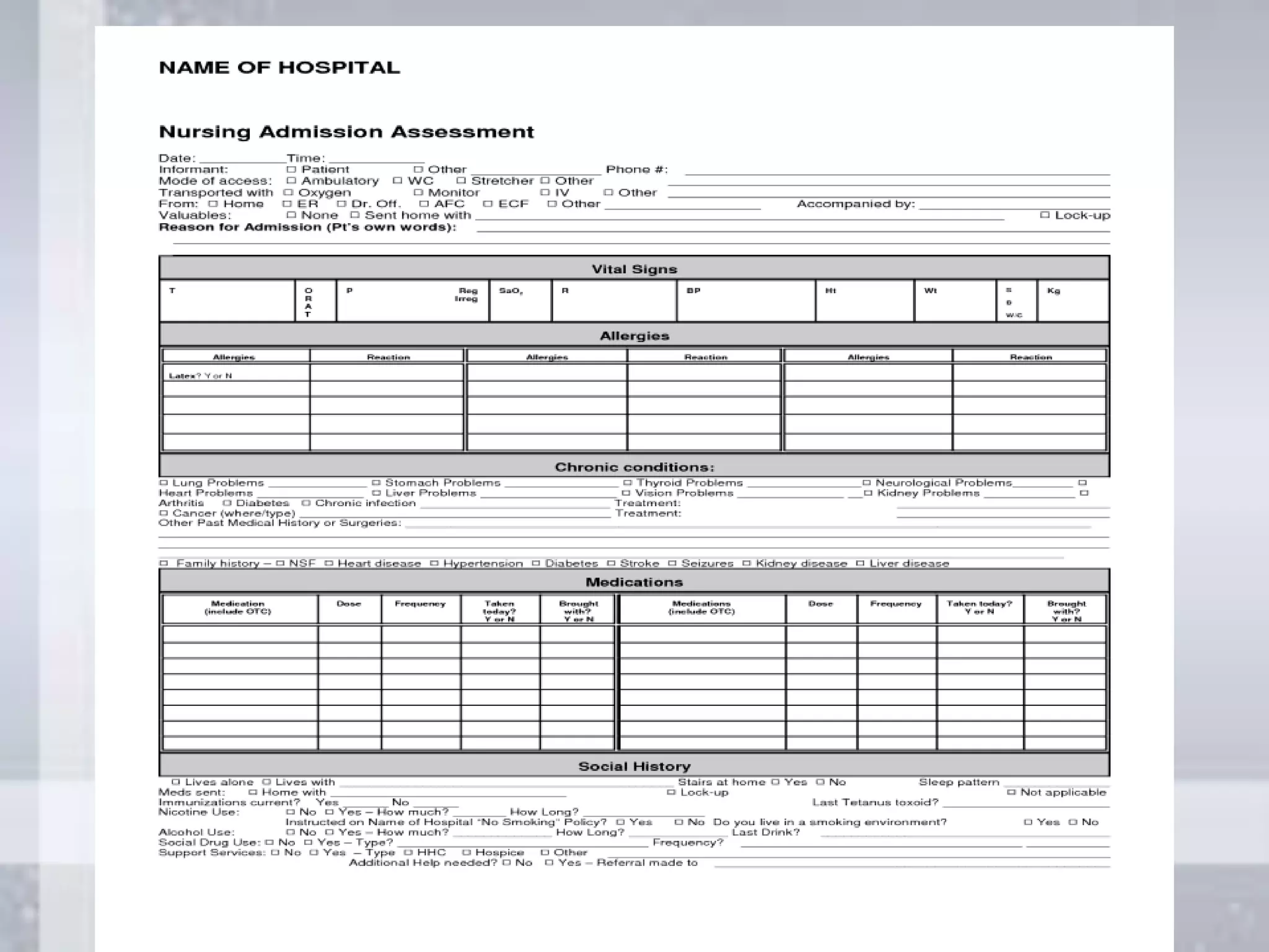 Types of records and common record keeping forms & computerized ...