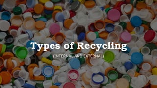 TYPES OF RECYCLING.pptx (TLE EXPLORATORY) | PPTX