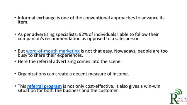 Types of referral programs | PPT