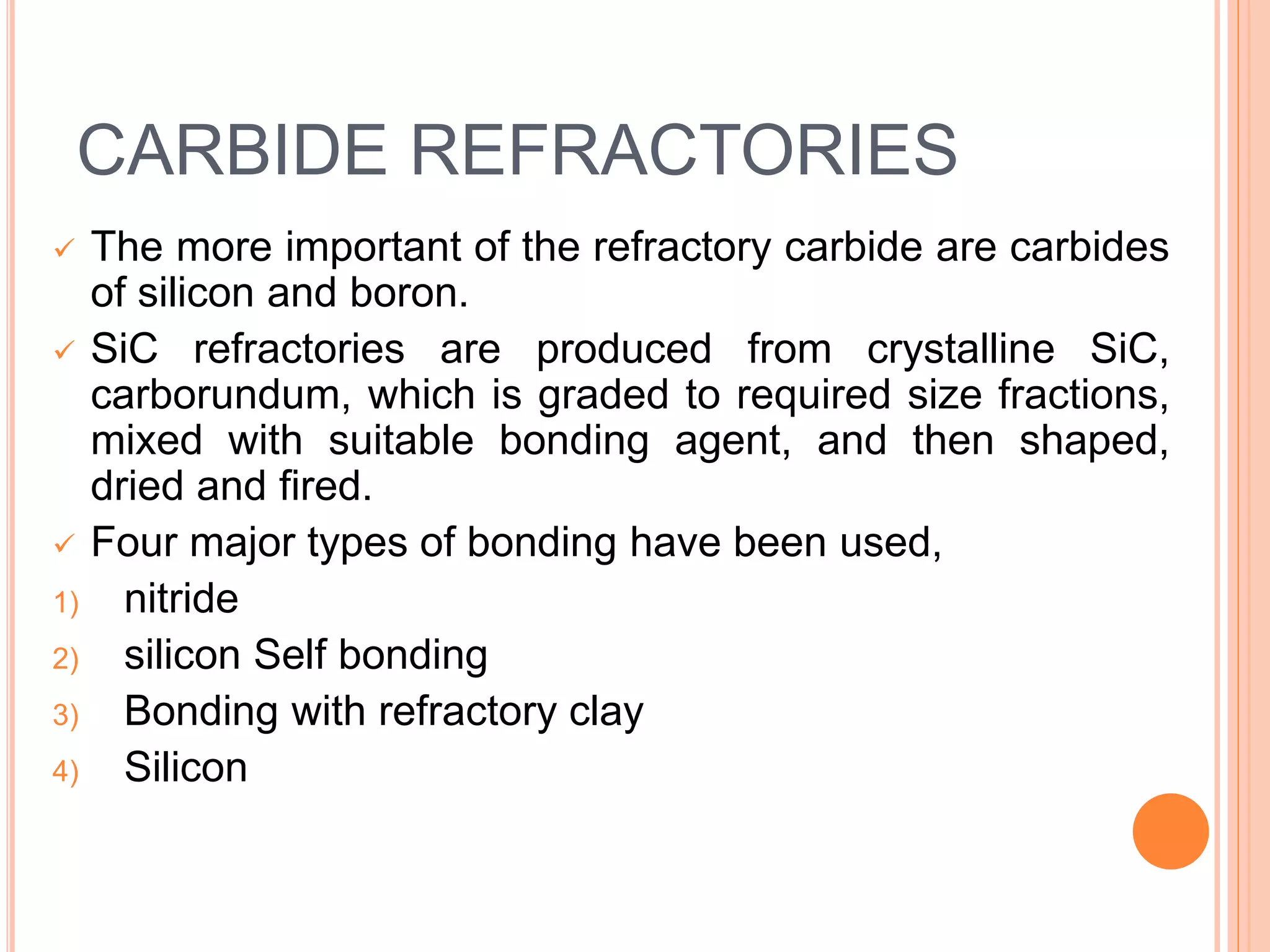 Types of refractories | PPTX