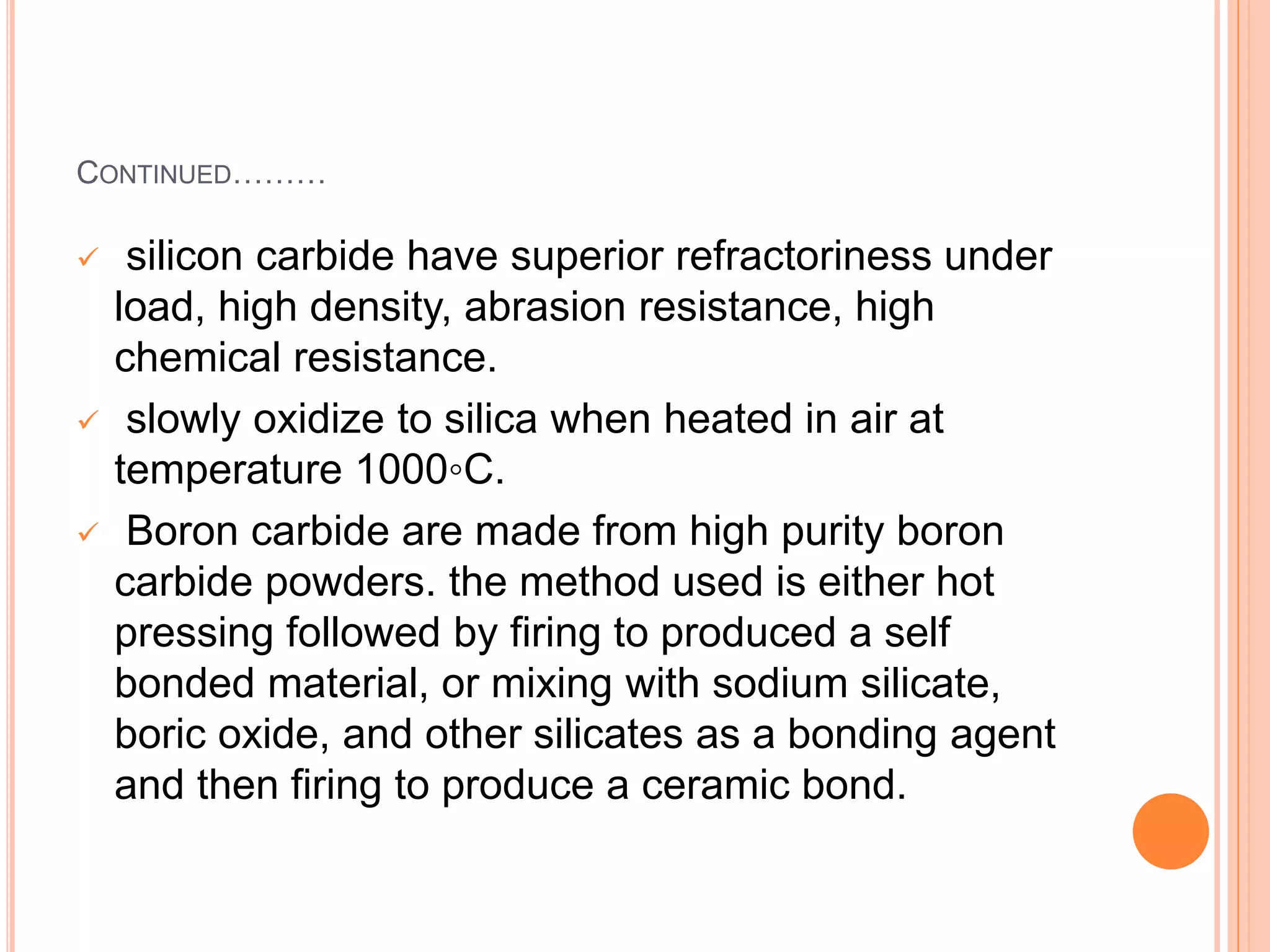 Types of refractories | PPTX