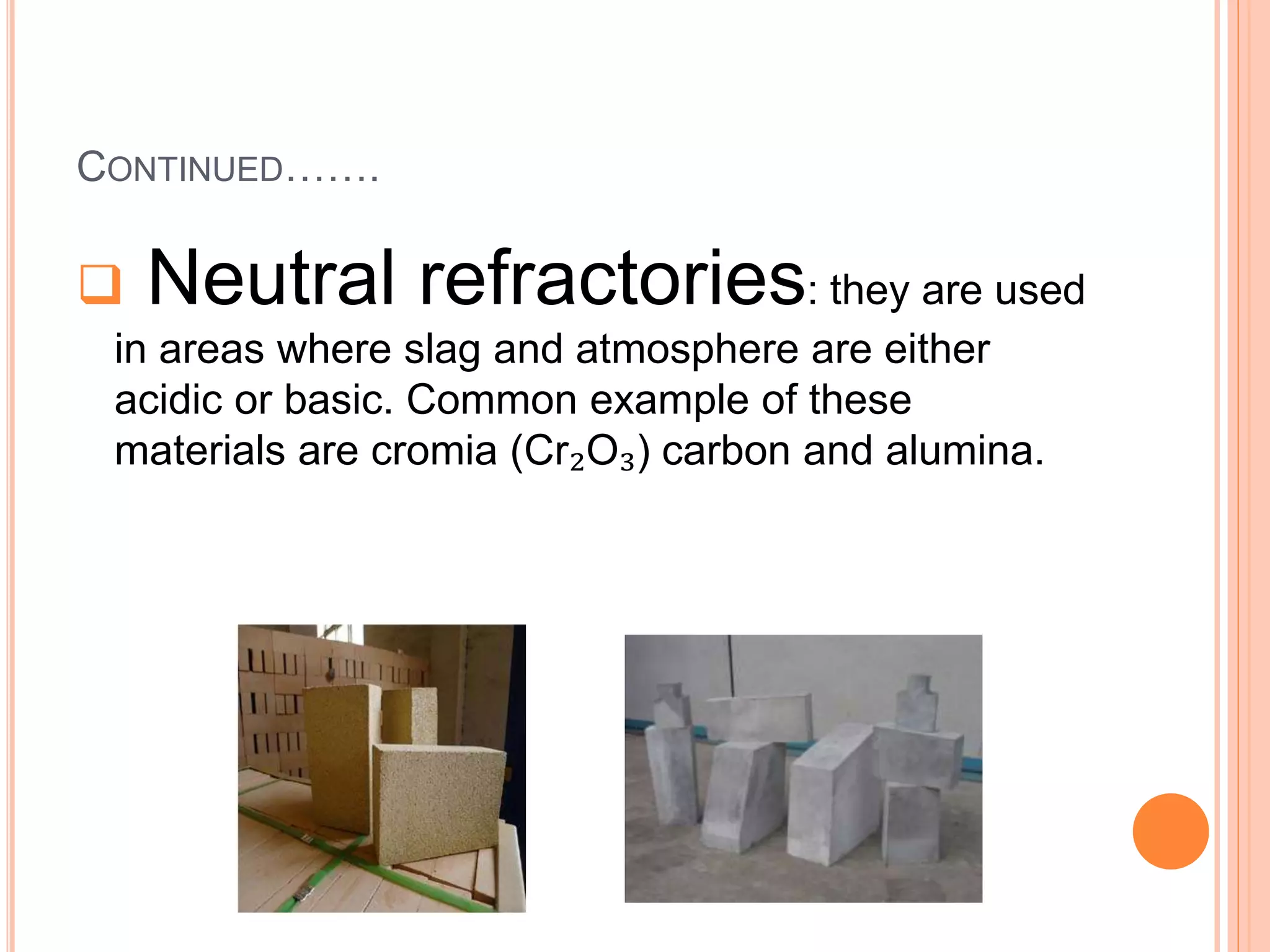 Types of refractories | PPT