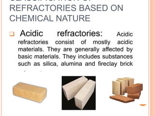 Types of refractories | PPTX