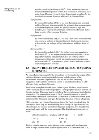 Types of Refrigerants | PDF