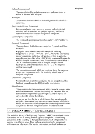 Types of Refrigerants | PDF