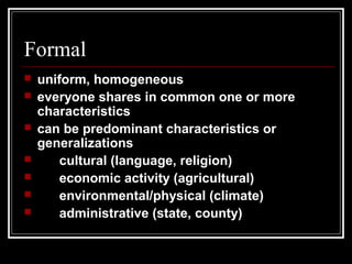 Types of regions_08 | PPT