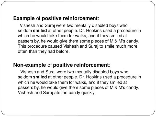 Types of reinforcement