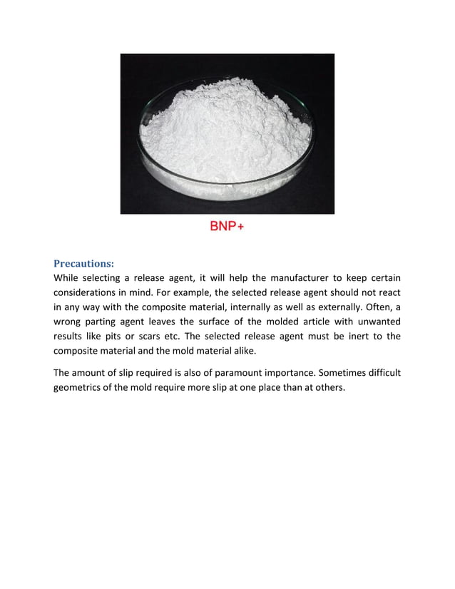 Types of release agents | PDF