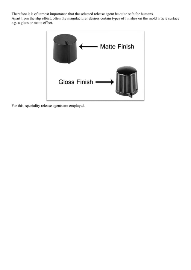 Types of release agents | PDF | Chemistry | Science