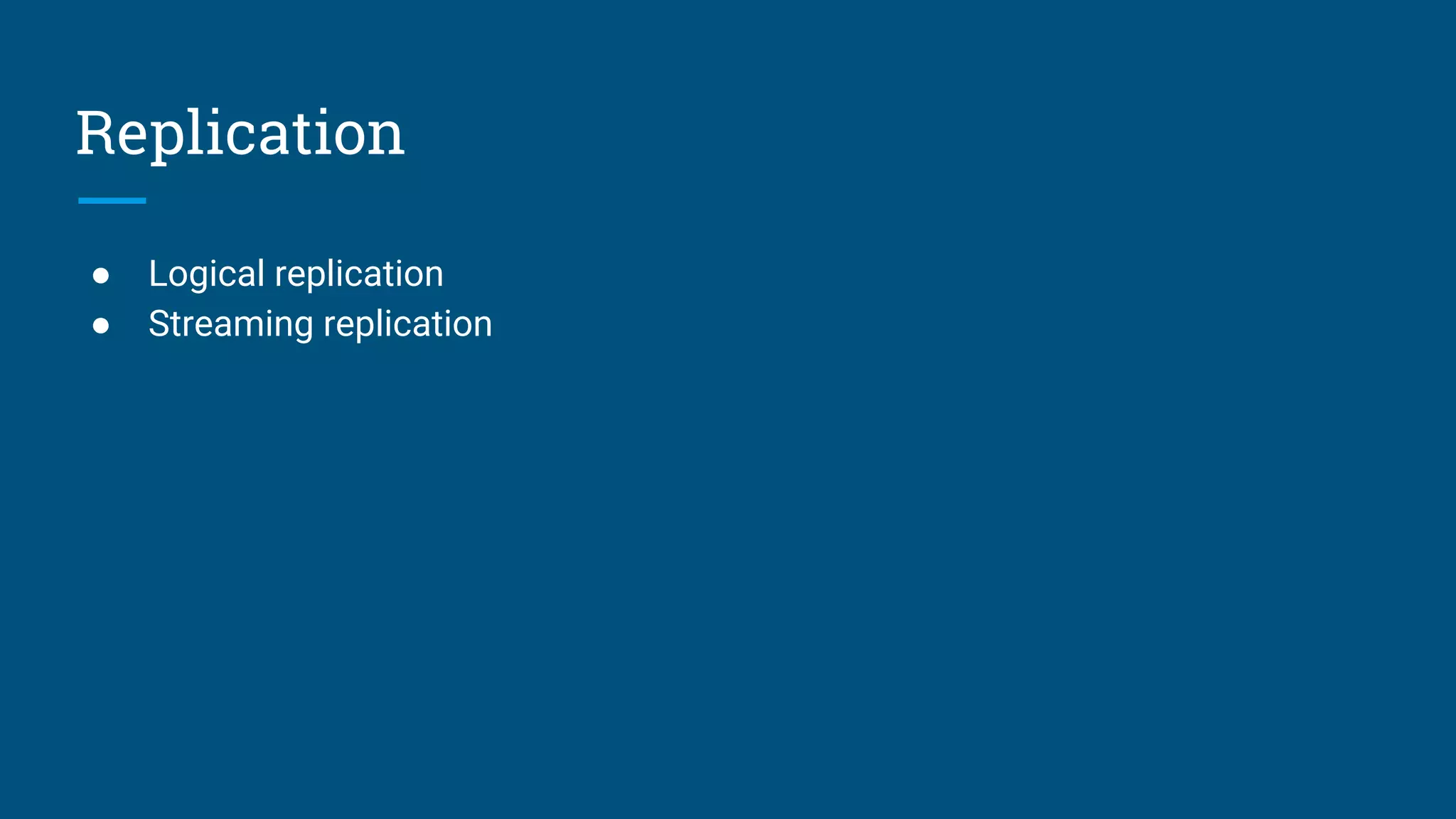 Types of replication, pooling and ha | PDF | Databases | Computer Software and Applications