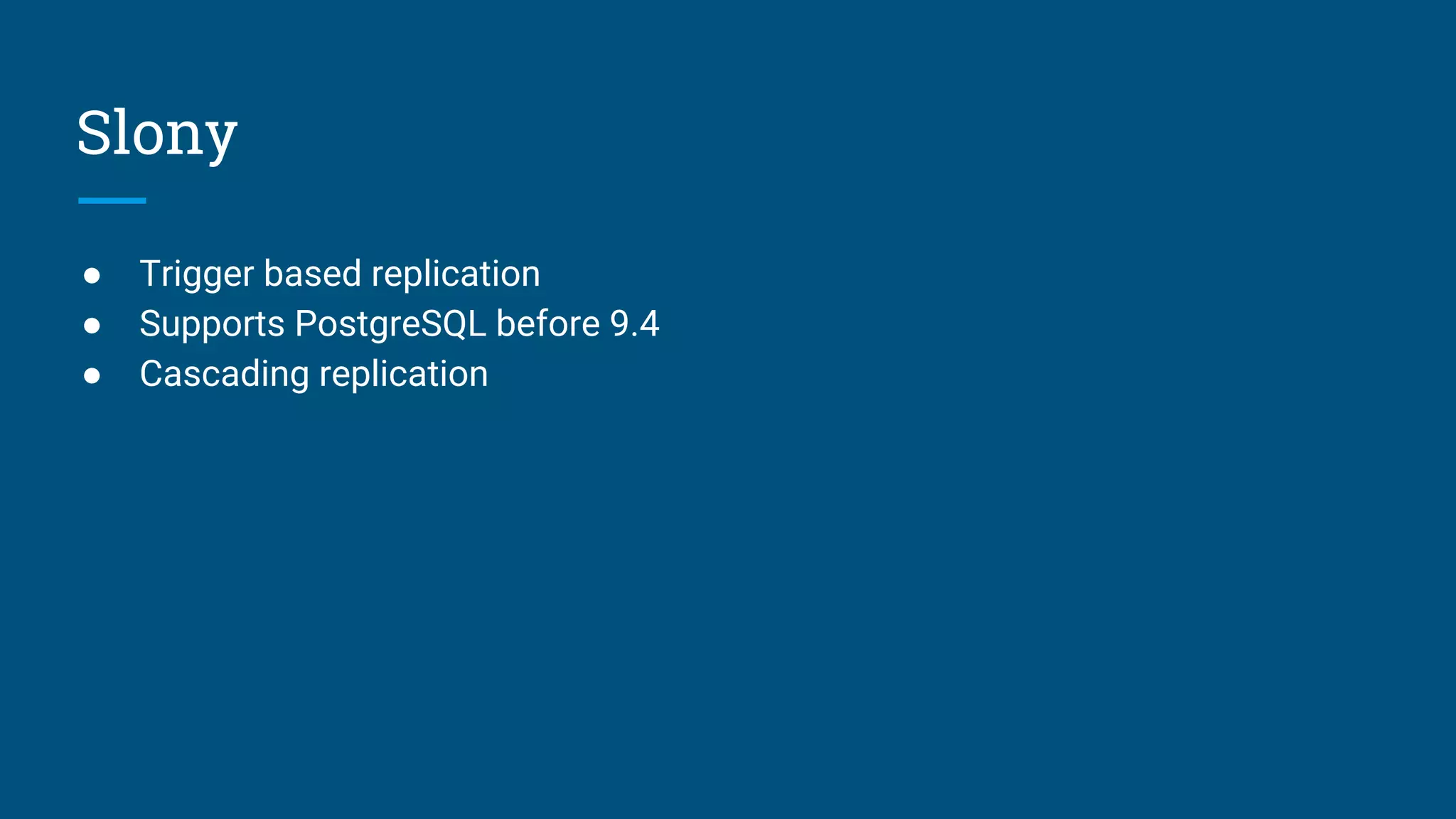 Types of replication, pooling and ha | PDF | Databases | Computer Software and Applications