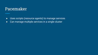 Types of replication, pooling and ha | PDF | Databases | Computer Software and Applications