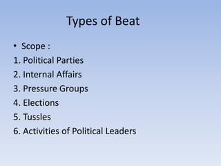 Types of Reporting | PPTX | Environment | Science