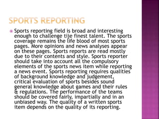 Types of reporting | PPTX