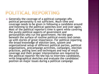 Types of reporting | PPTX