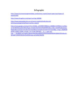 Types of reports | DOCX