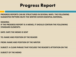 Types of Report Writng | PPT