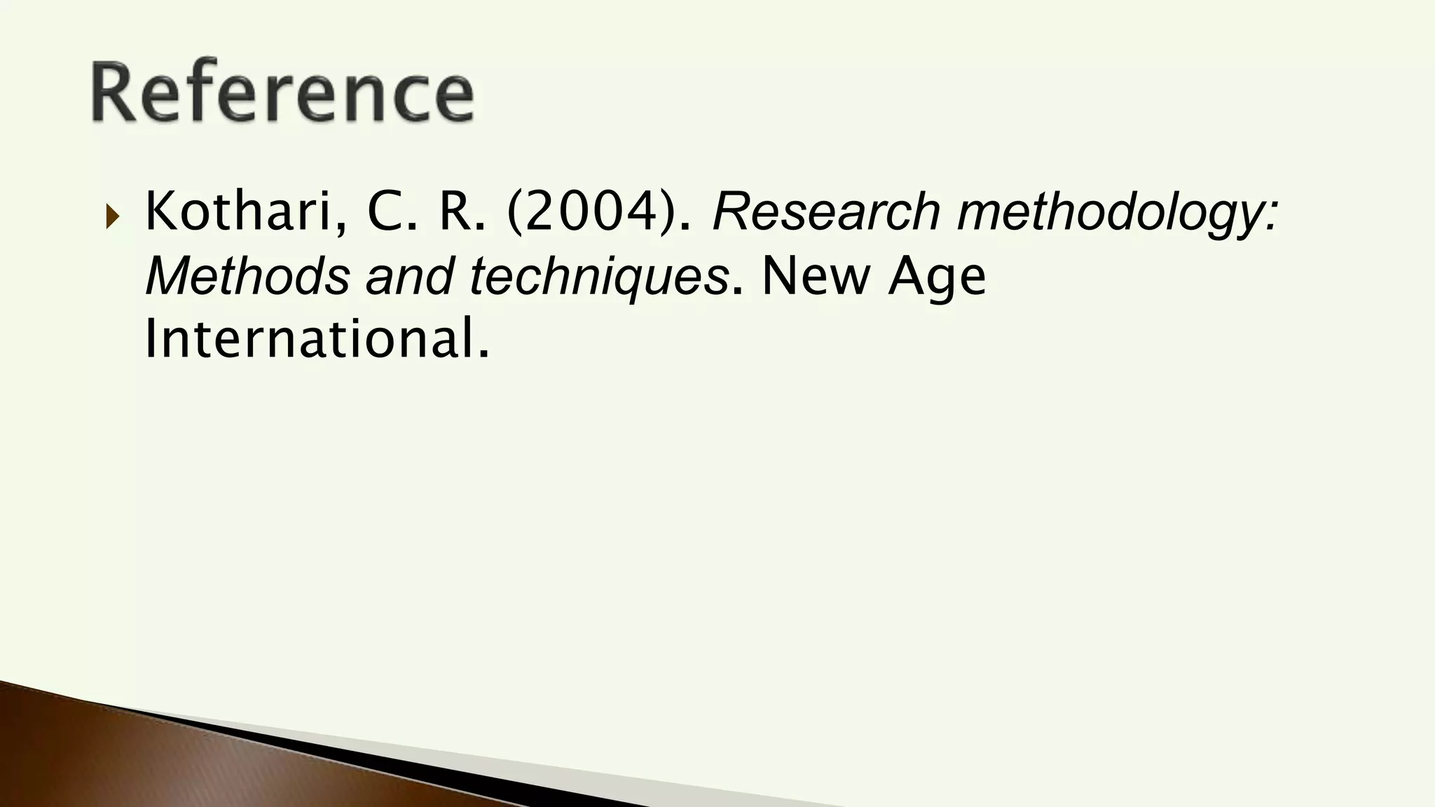 Types of Research Report Writing | PPTX