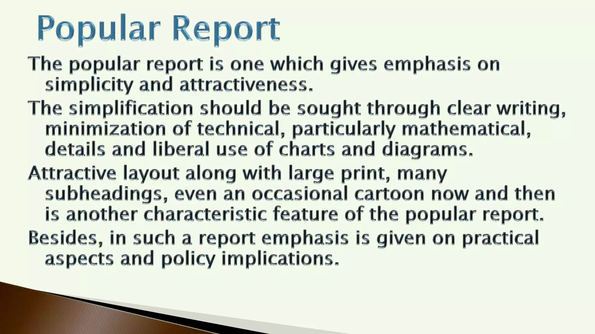 Types of Research Report Writing | PPTX