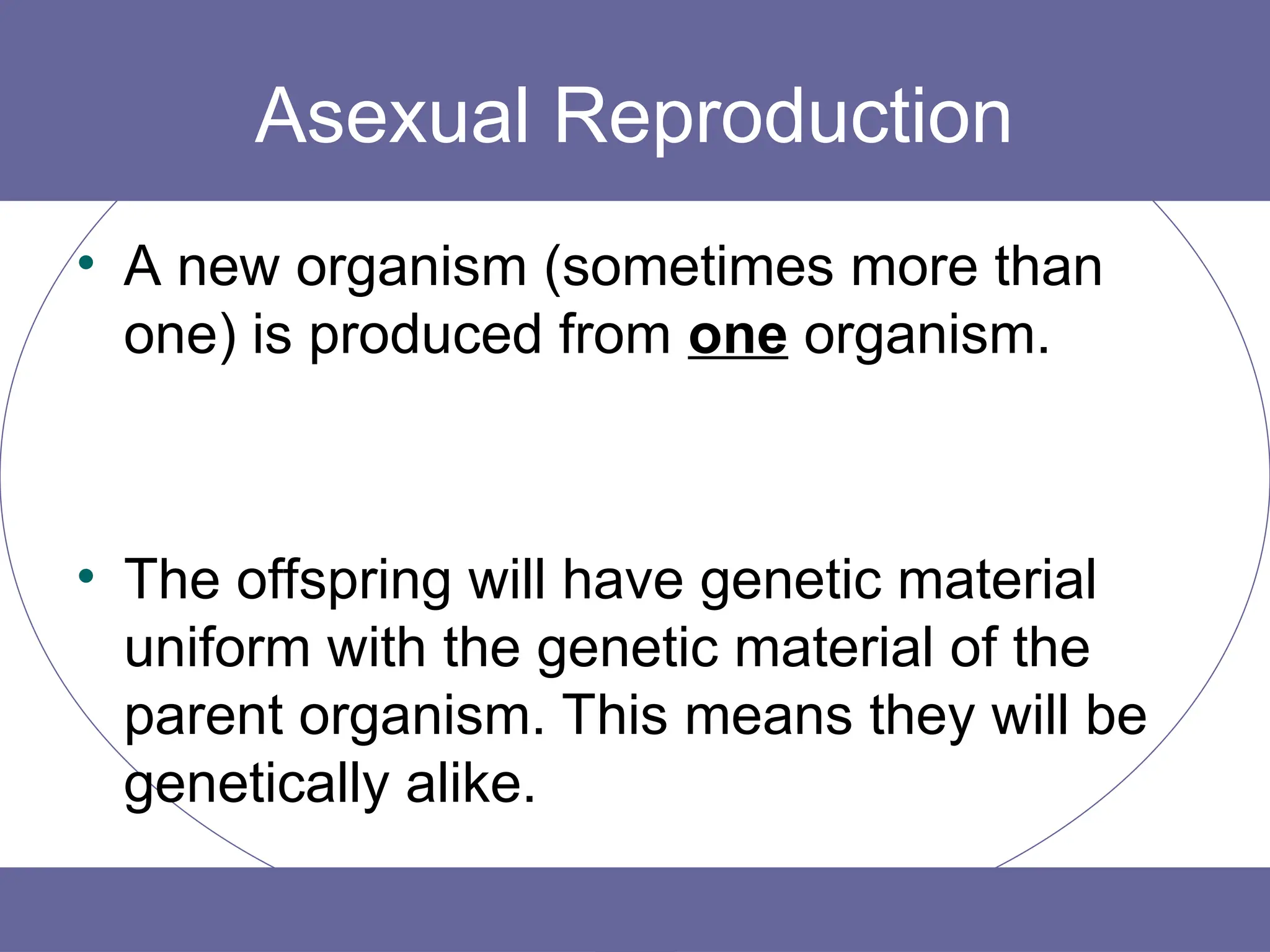 Difference of the Types of Reproduction, ist role and its importance | PPT