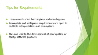 Types of Software Requirements | software engineering.pptx | Computing ...