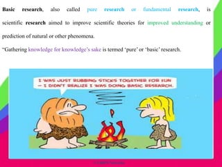 Types of research | PPSX