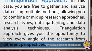 Types of research | PPTX | Education