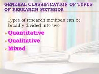 Types of research | PDF | Science