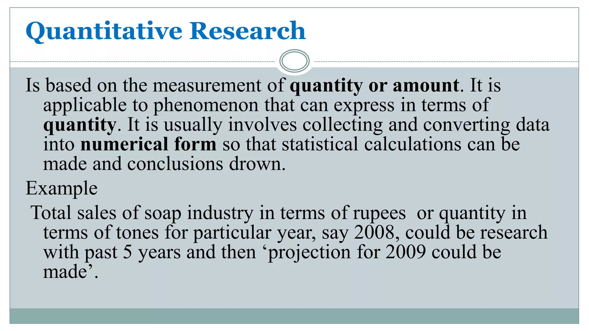 Types of Research in Business | PPTX