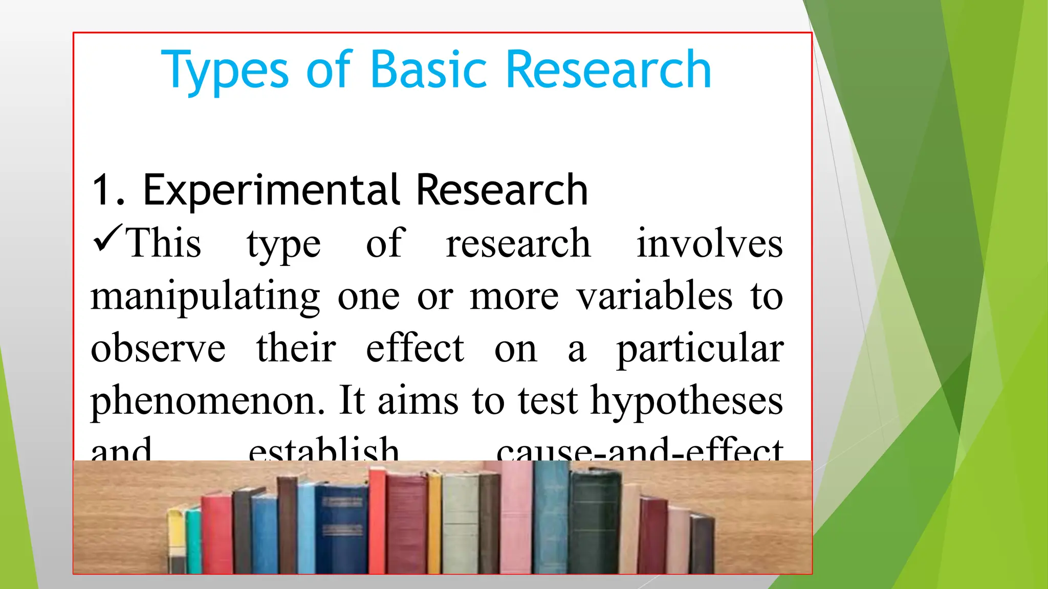 TYPES OF RESEARCH a course for individuals.pptx