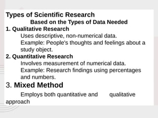 Types of Research. n. pptx. | PPTX