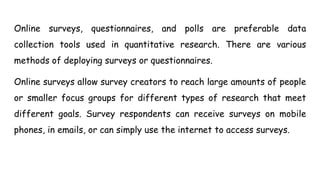 Types of research | PPTX