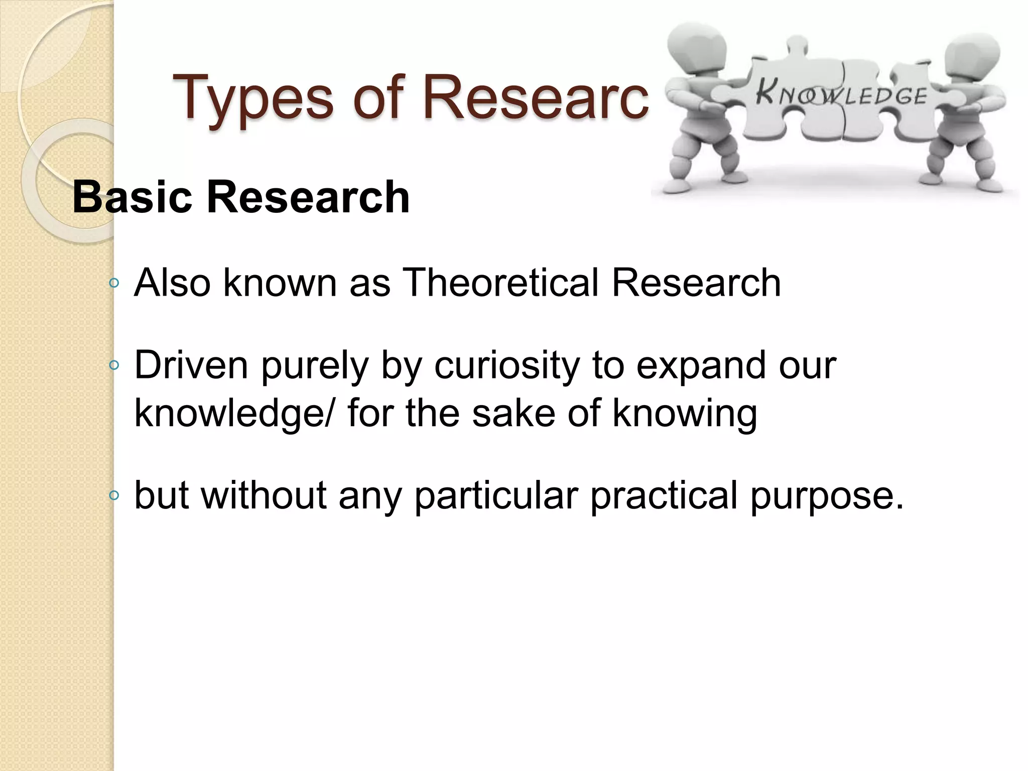 basic research versus applied research | PPTX