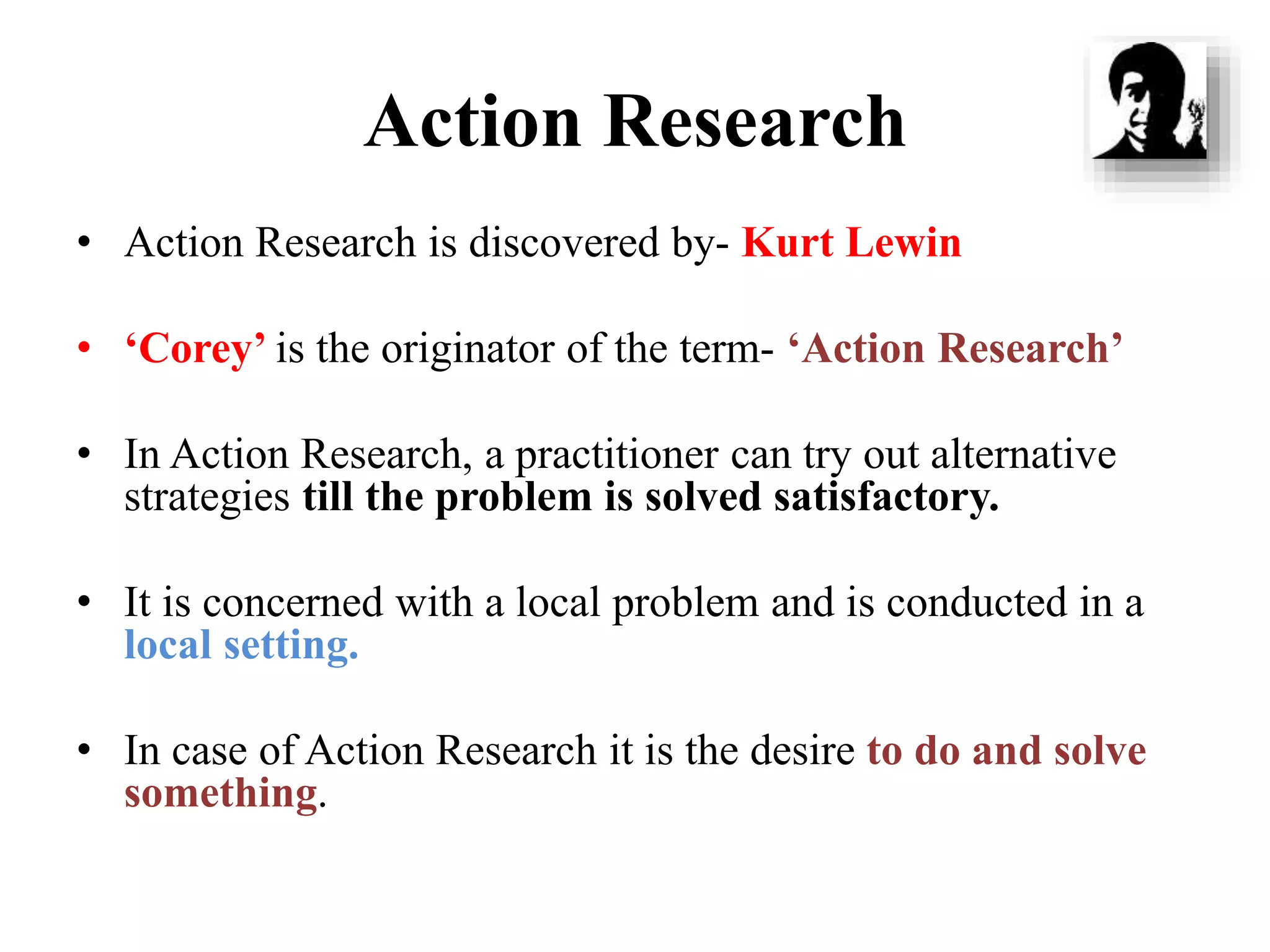 Types of Research - Fundamental, Applied and Action | PPTX