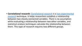 Types of Research Design.pptx | Science