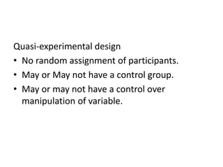 Types of Research Design.pptxBusiness research methods | PPTX