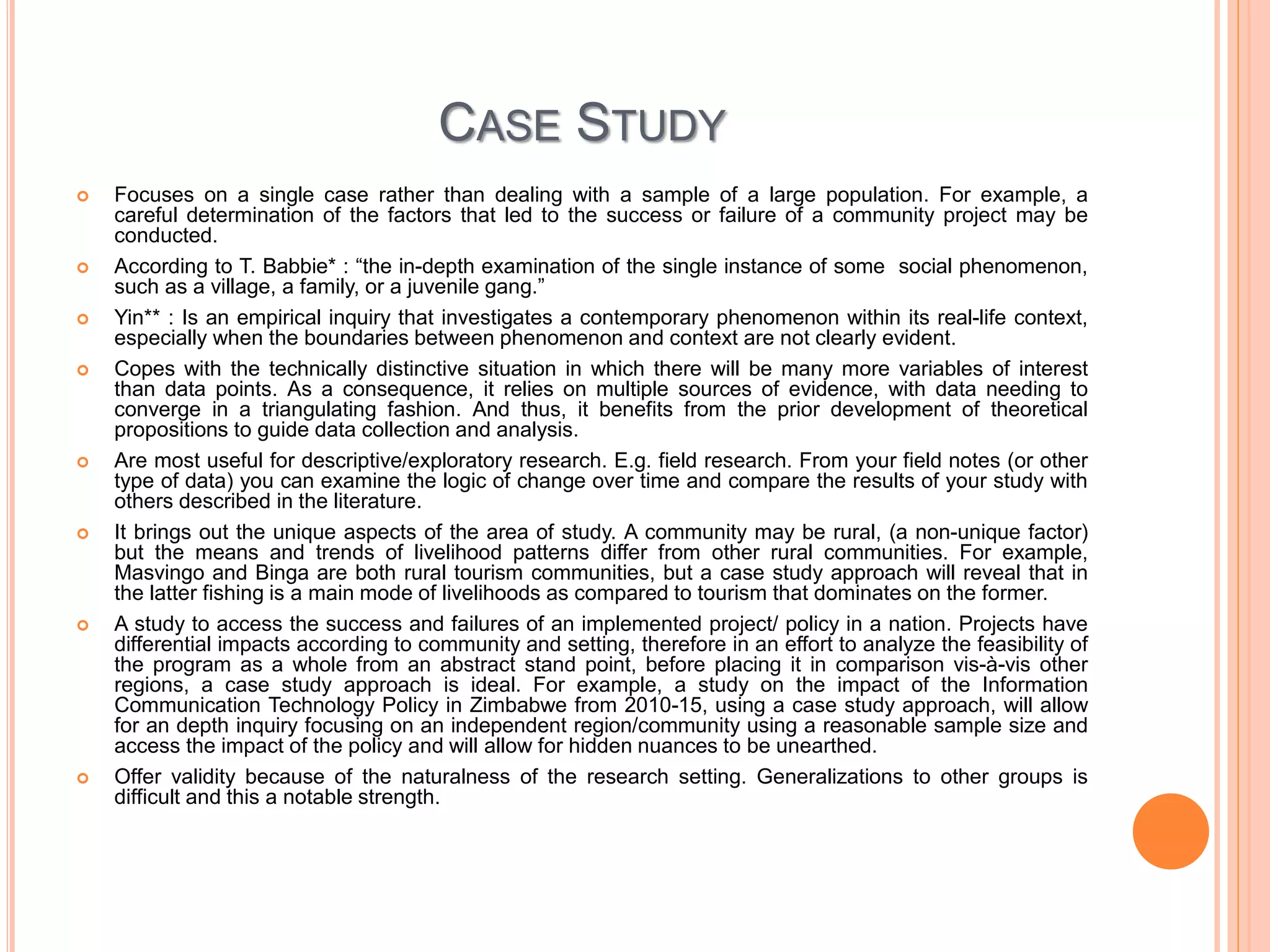 Types of Research Design for Social Sciences | PPTX