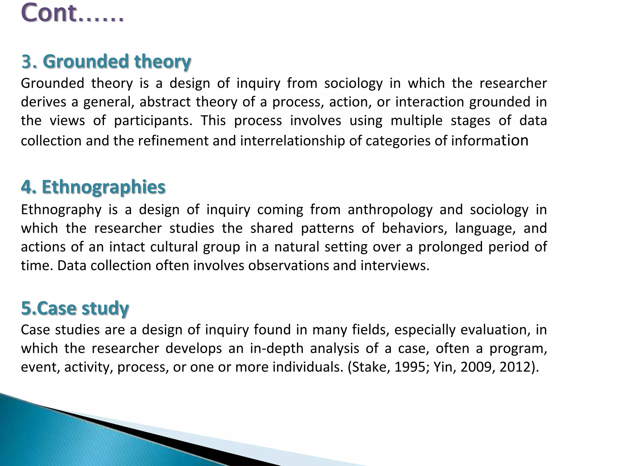 Types of research designs | PPTX