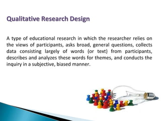 Types of research designs | PPTX