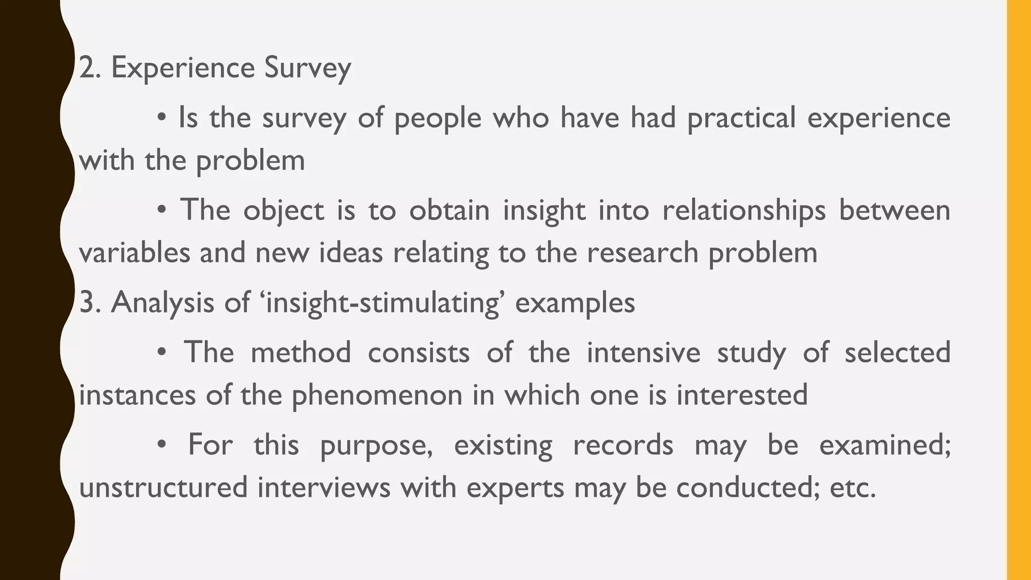 Types of research designs | PPT