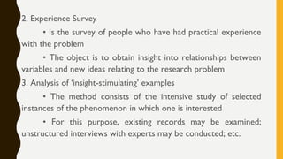 Types of research designs | PPT