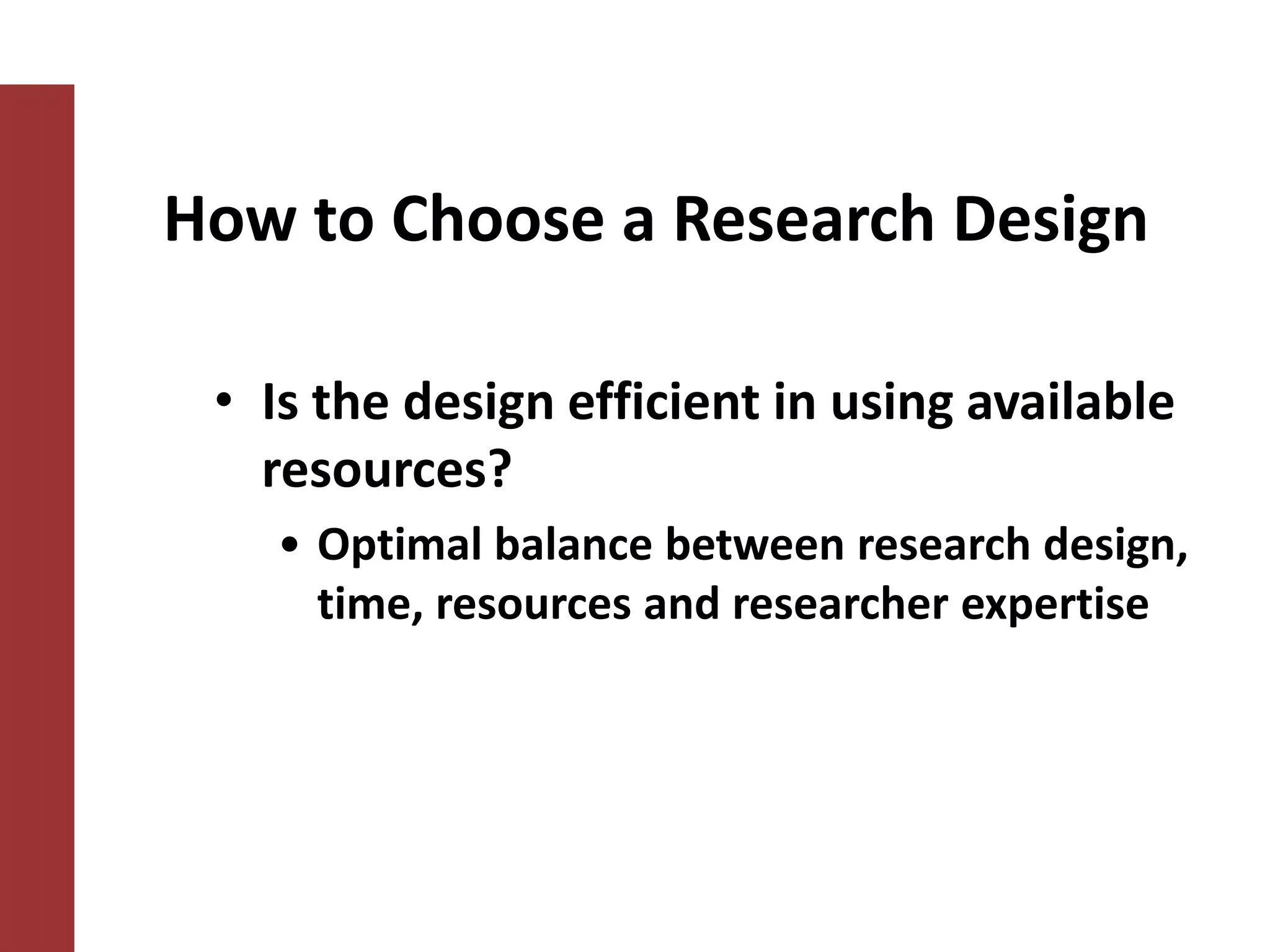 Types of research designs | PPT